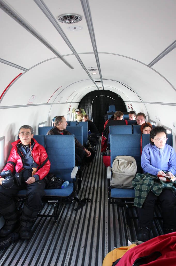 On board the Basler BT-67 - Antarctic Logistics & Expeditions